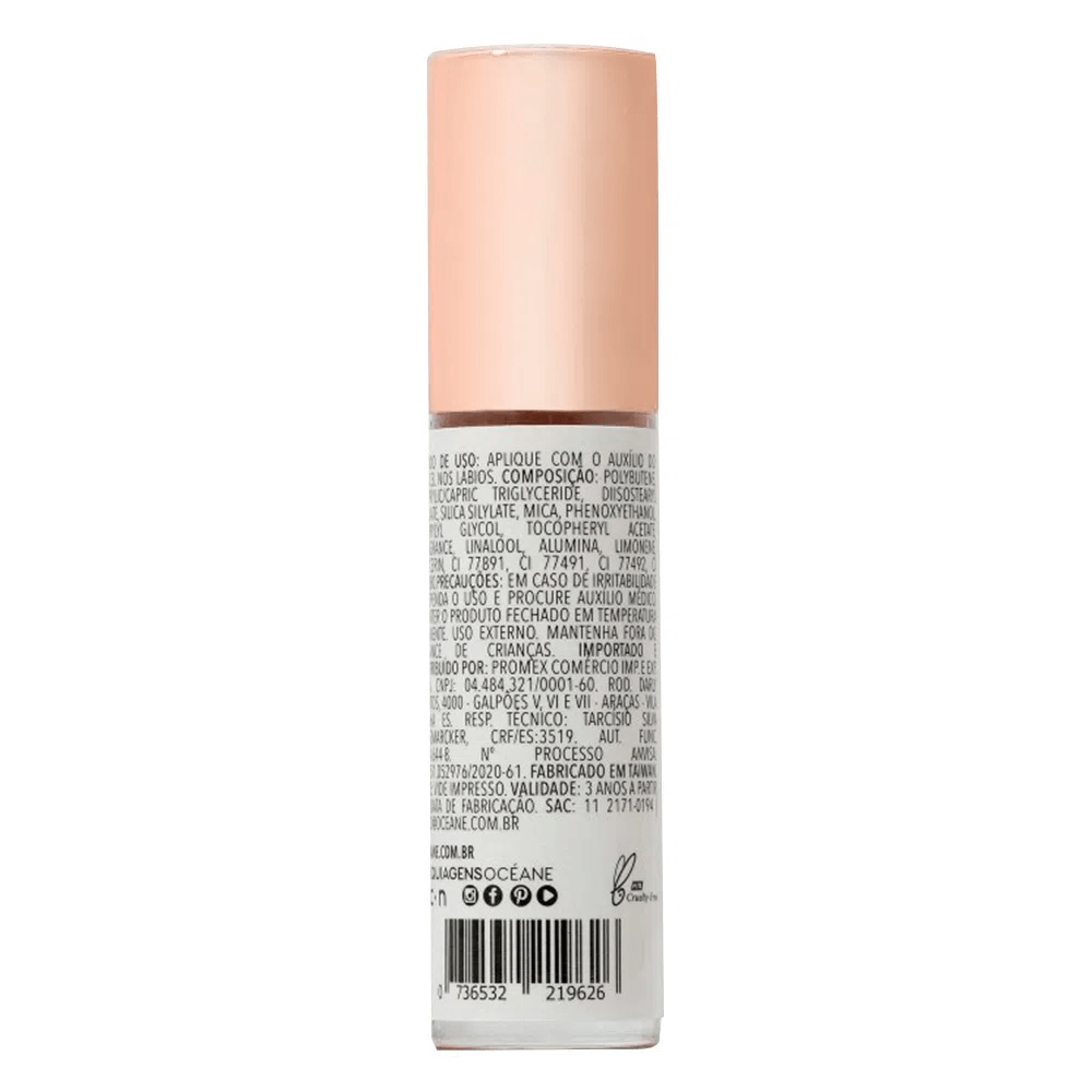 Brilho Labial Lip Gloss Must Have Rosa Mariana Saad By Océane ...
