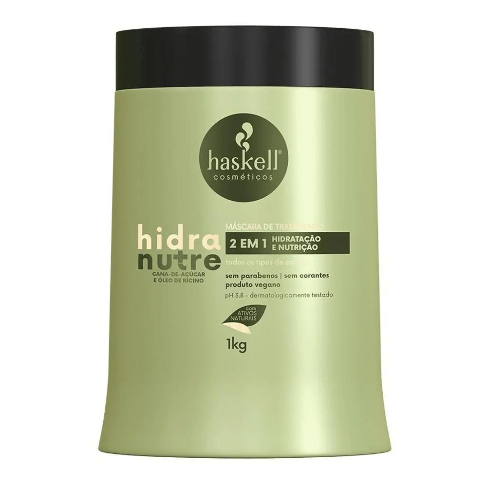 Máscara de Tratamento HidraNutre Haskell - 1kg | Fikbella - fikbella