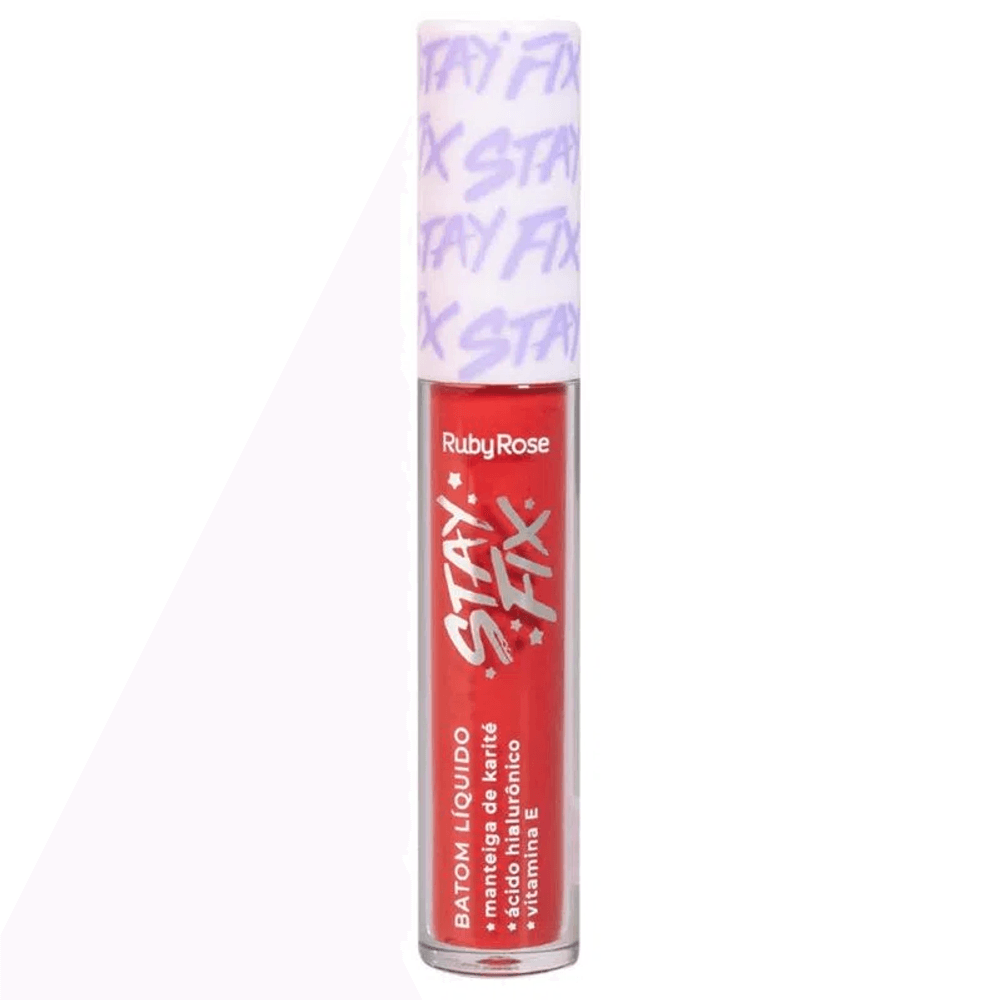 Batom Líquido Stay Fix CS30 Bellatrix Ruby Rose | Fikbella Cosméticos ...