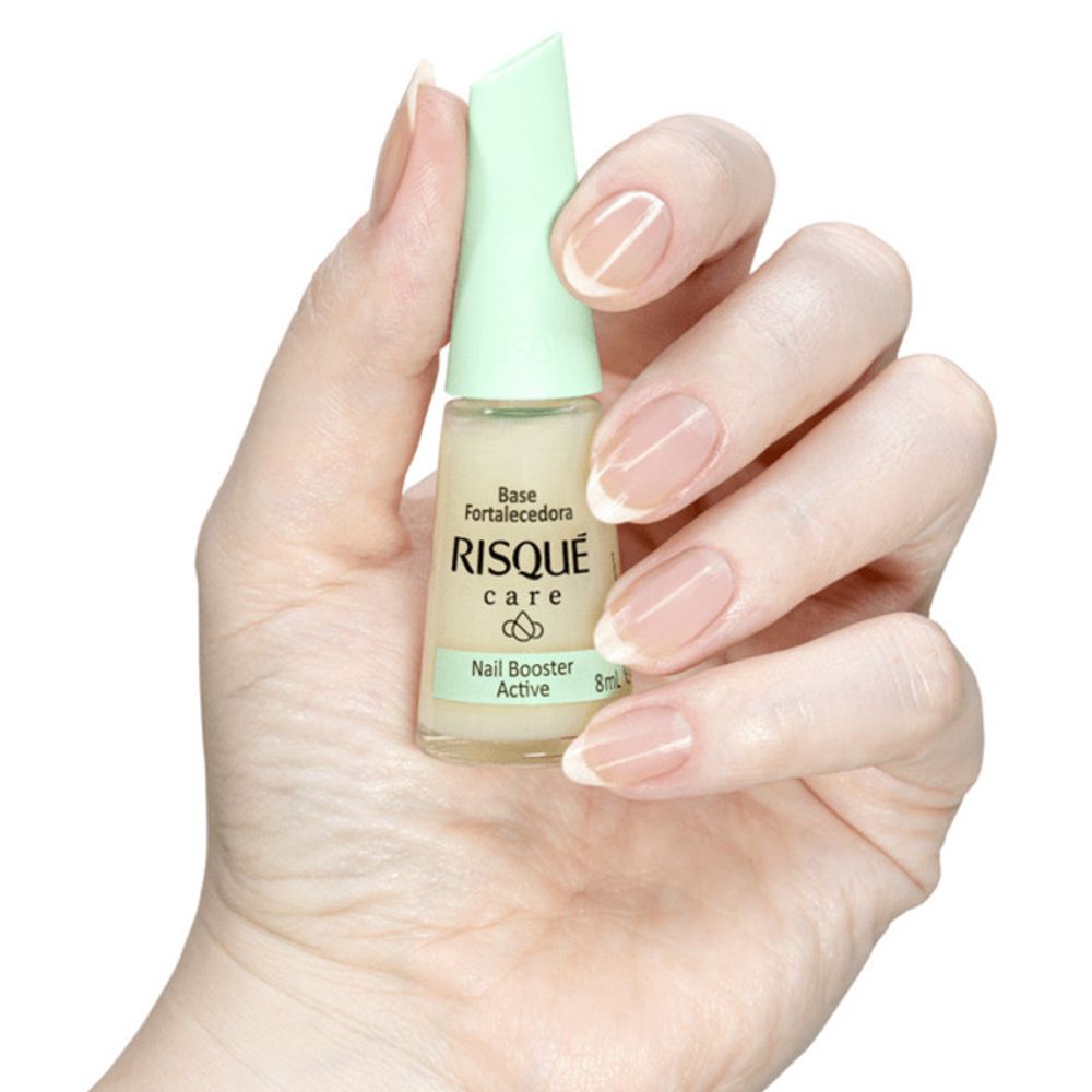 Esmalte Base Fortalecedora Nail Booster Active Risqué Care - 8ml ...