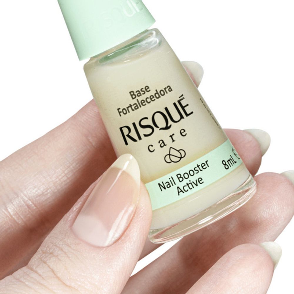 Esmalte Base Fortalecedora Nail Booster Active Risqué Care - 8ml ...