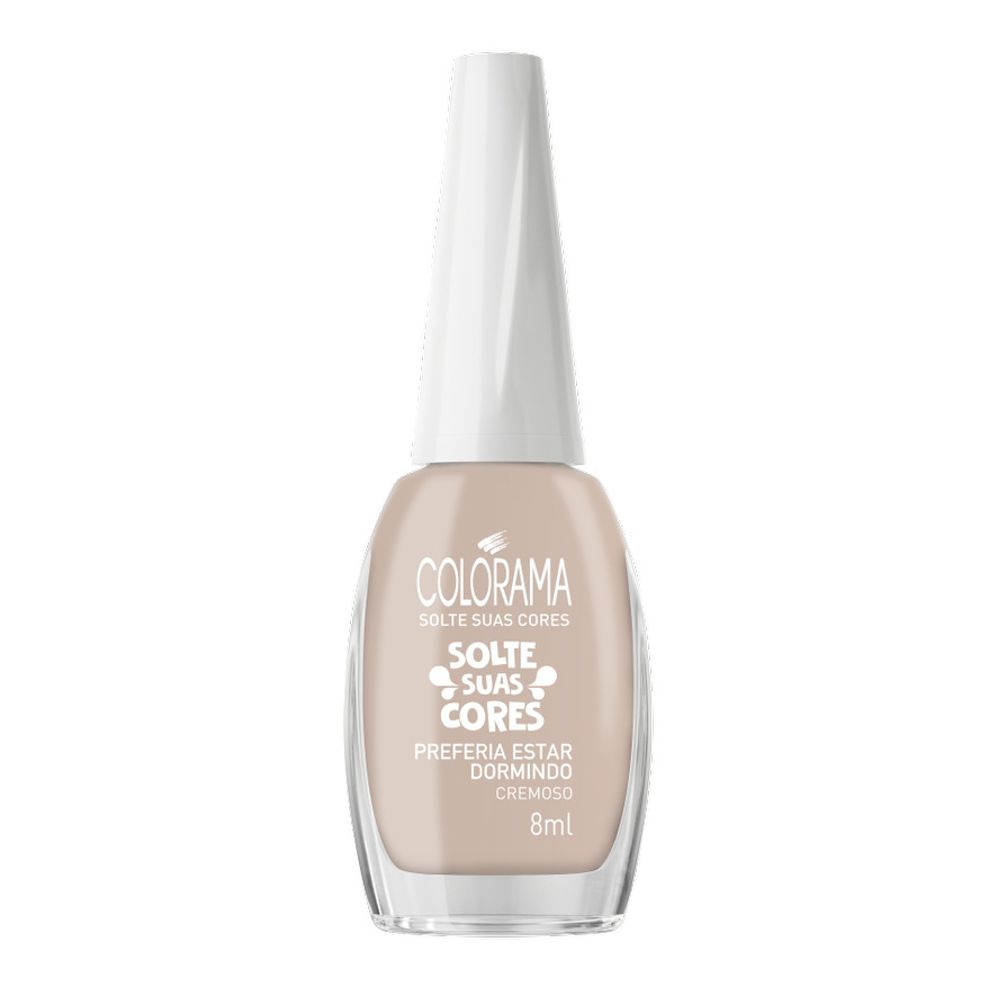 Esmalte Solte Suas Cores Preferia Estar Dormindo Colorama - 8ml ...