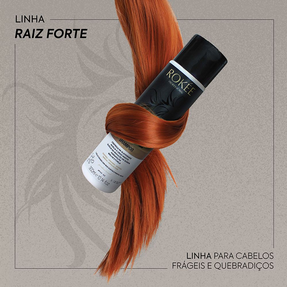 Máscara ROKÉE Raiz Forte - 500g | Fikbella Cosméticos - fikbella