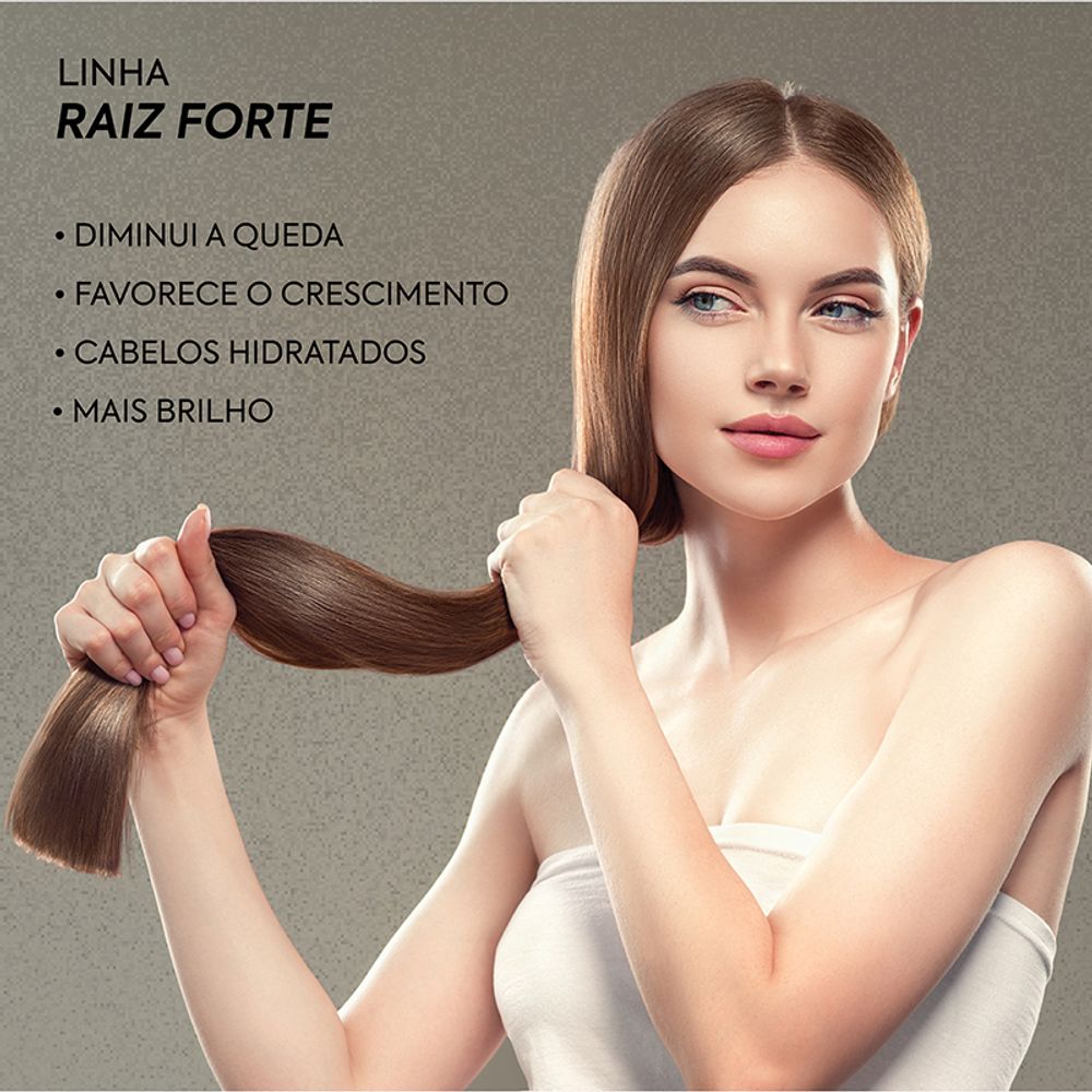 Máscara ROKÉE Raiz Forte - 500g | Fikbella Cosméticos - fikbella