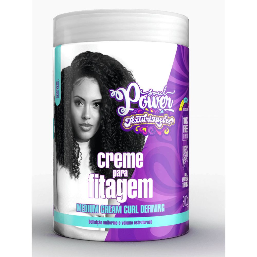 Creme Para Fitagem Soul Power - 800g | Fikbella Cosméticos - fikbella